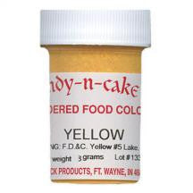 Yellow Edible color powder - BakingWarehouse